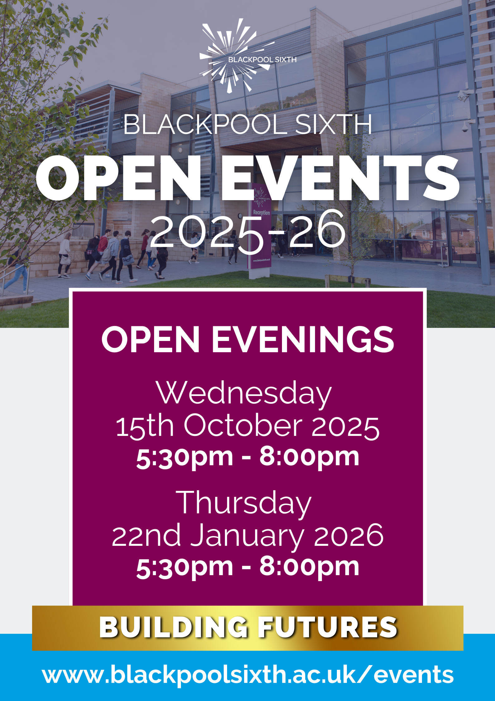 Marketing Resources Hub | Blackpool Sixth Form